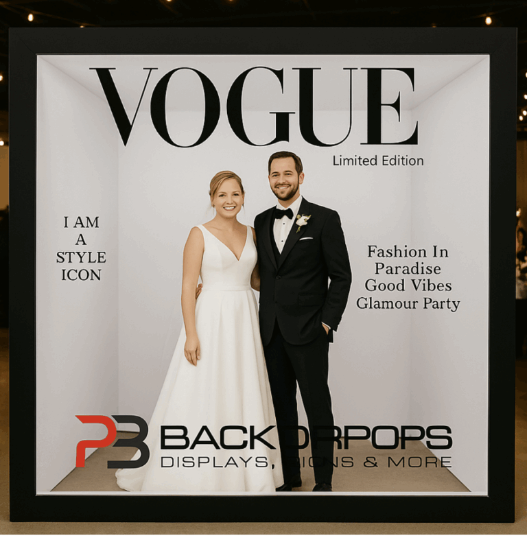 Magazine Booth - Walk-in Booth - Magic Moment Photo Booth