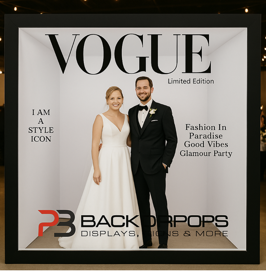 Magazine Booth - Walk-in Booth - Magic Moment Photo Booth